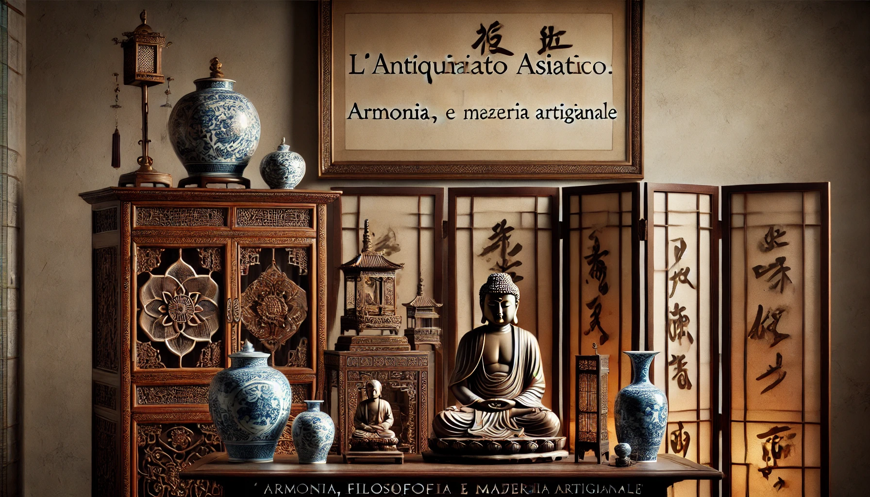 Asian Antiquities: Harmony, Philosophy, and Masterful Craftsmanship